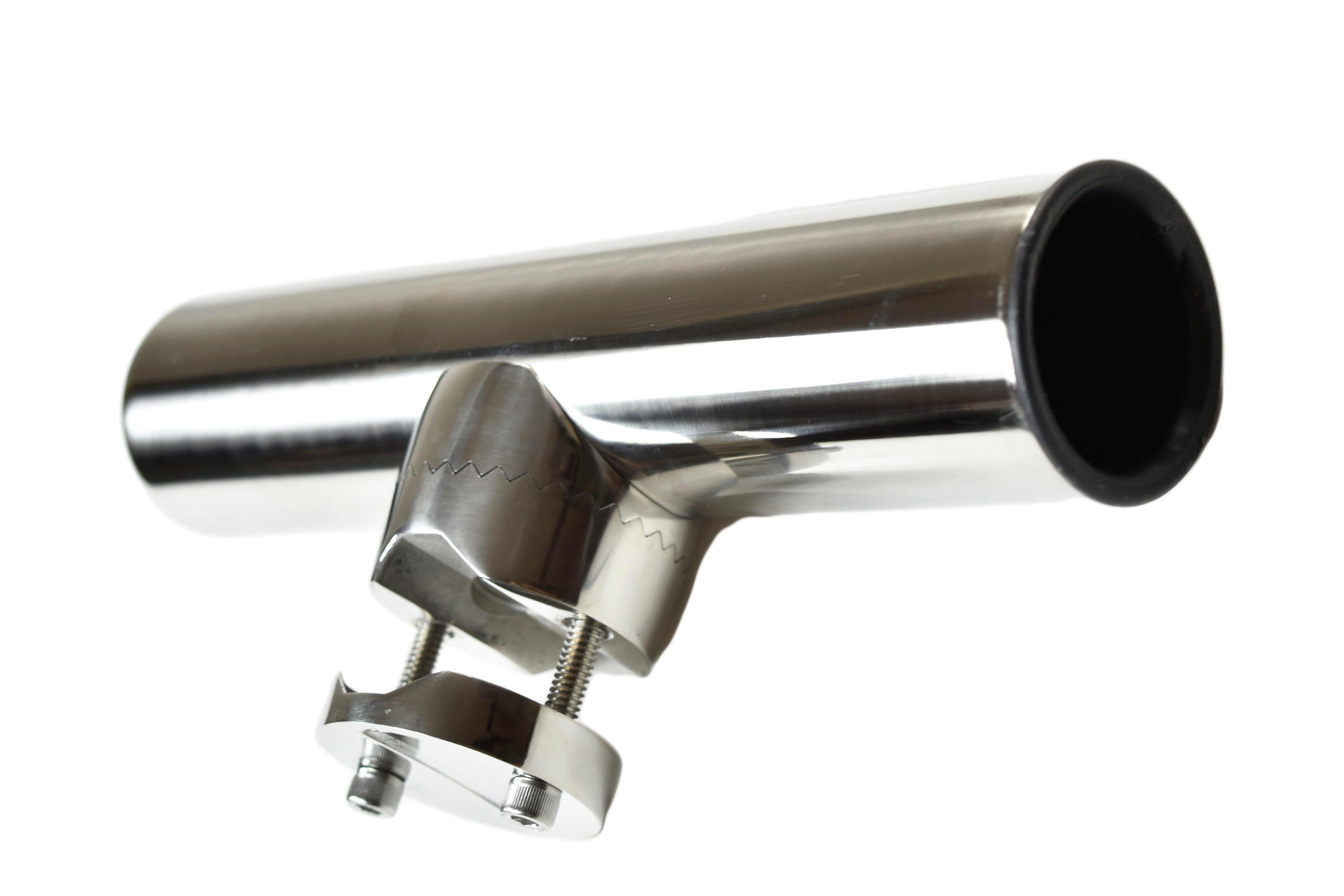 Rotating Adjustable Clamp-on Rod Holder for Ø7/8"~1" rails